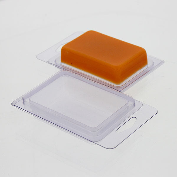 Clam Shell Soap Mould - Single Rectangle Cavity — Candle Supply NZ