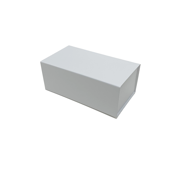 Hamper Gift Box – Small Rectangle 140mm x 260mm – White — Candle Supply NZ