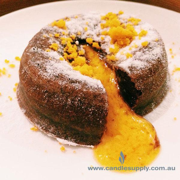 orange lava cake